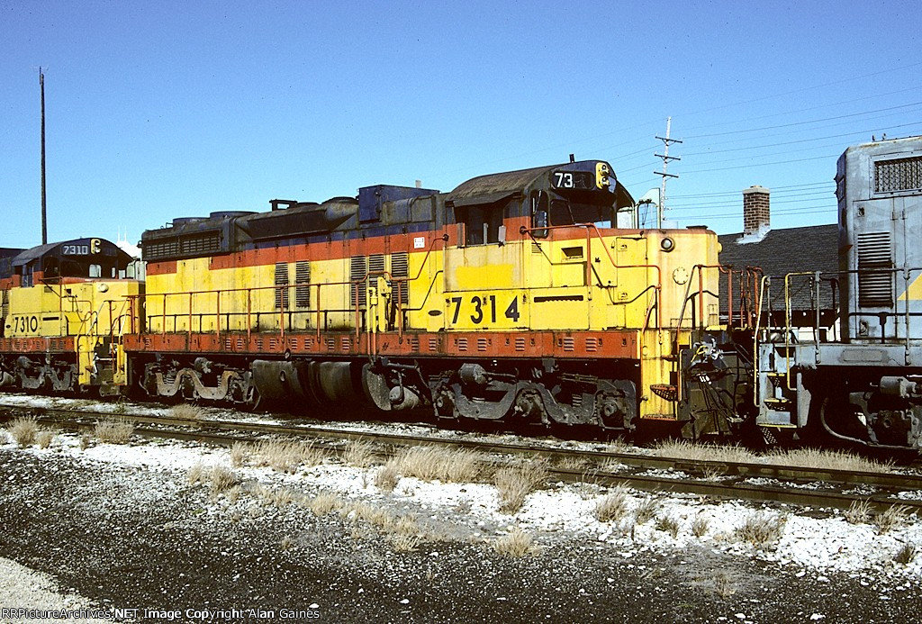 C&O SD18 7314